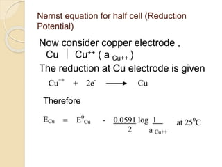 Electrochemistry part 2 By S.E. Bhandarkar | PPTX