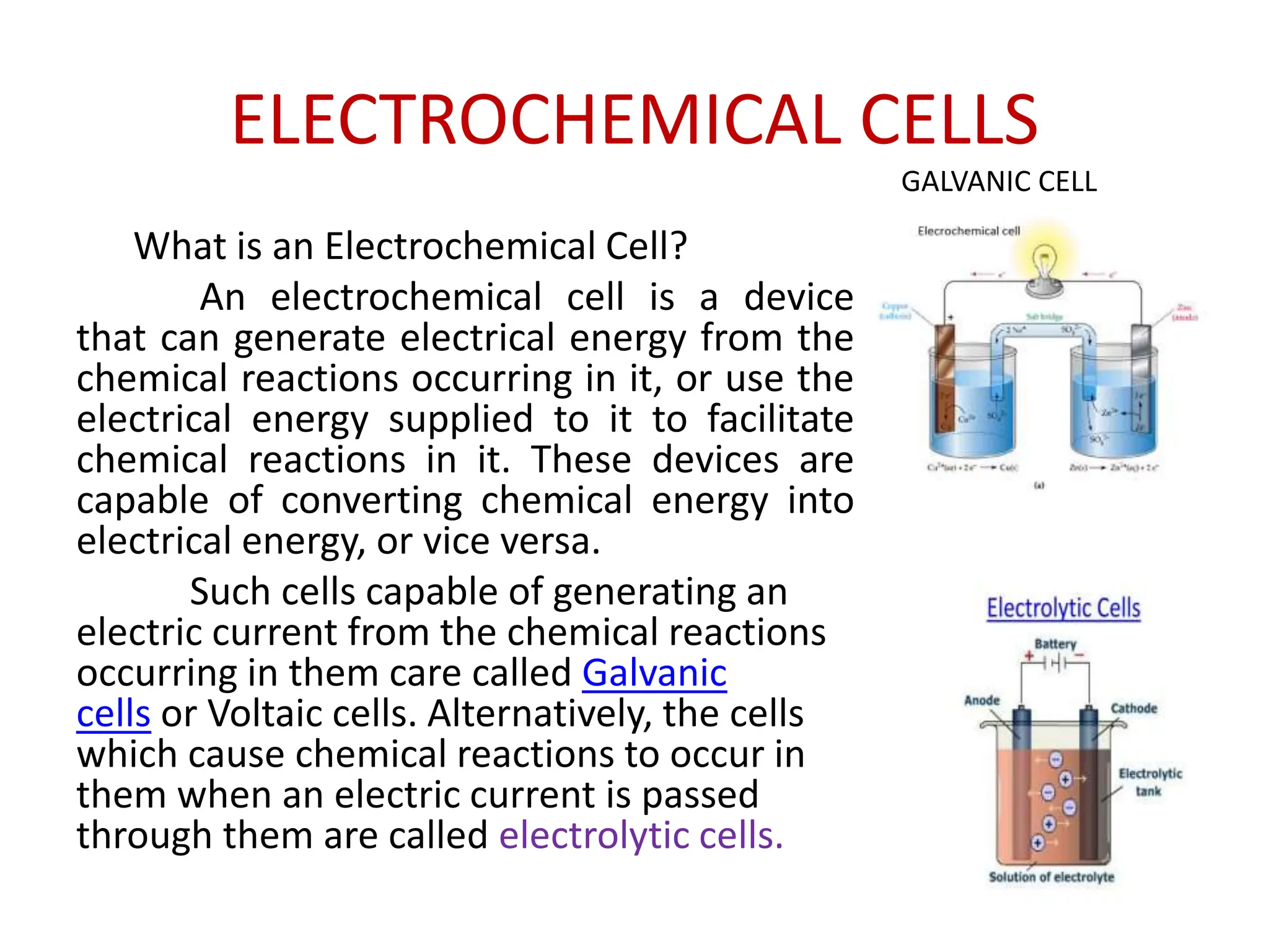 Electrochemistry PPT class 12 CBSE BOARD | PPTX