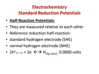 Electrochemical Cells and Electrode Potentials | PPT
