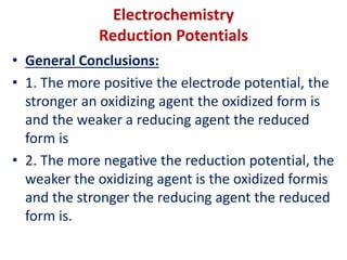Electrochemical Cells and Electrode Potentials | PPT