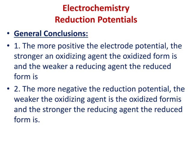 Electrochemical Cells and Electrode Potentials | PPT | Chemistry | Science