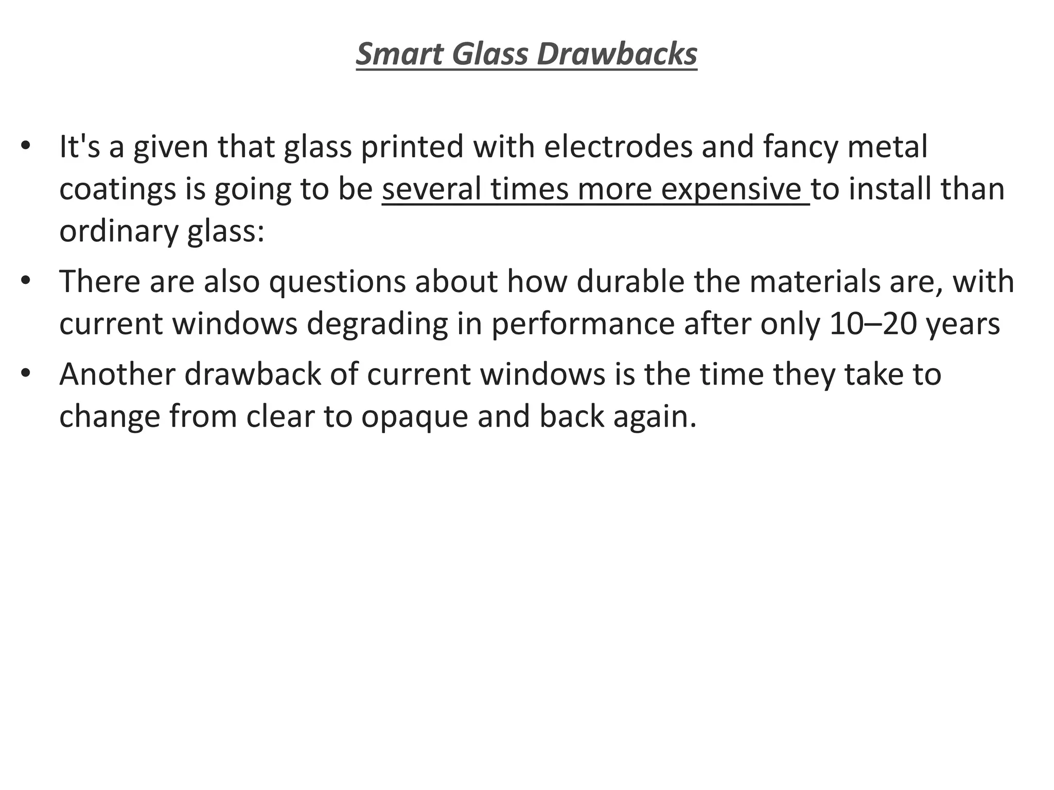 Structural Glazing System- Electrochromic (“Smart Glass”) Facade ...