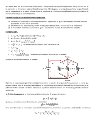 Electrocinética | PDF