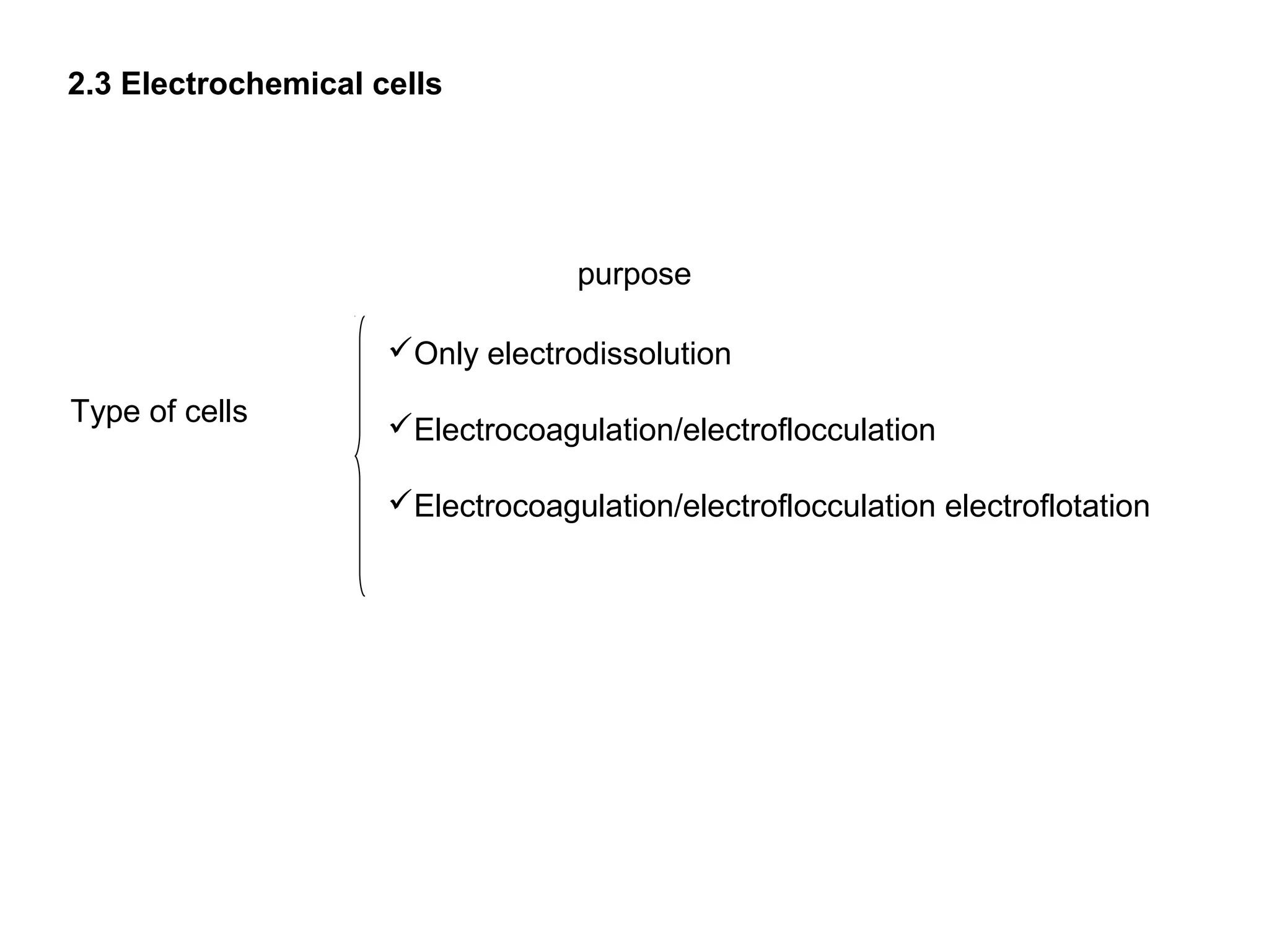 Electrocoagulation electrooxidation | PPS