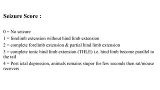 Electroconvulsiometer for studying anticonvulsant activity - Arun ...