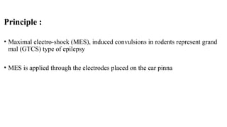 Electroconvulsiometer for studying anticonvulsant activity - Arun ...