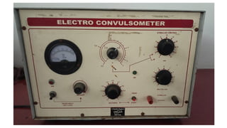 Electroconvulsiometer for studying anticonvulsant activity - Arun ...