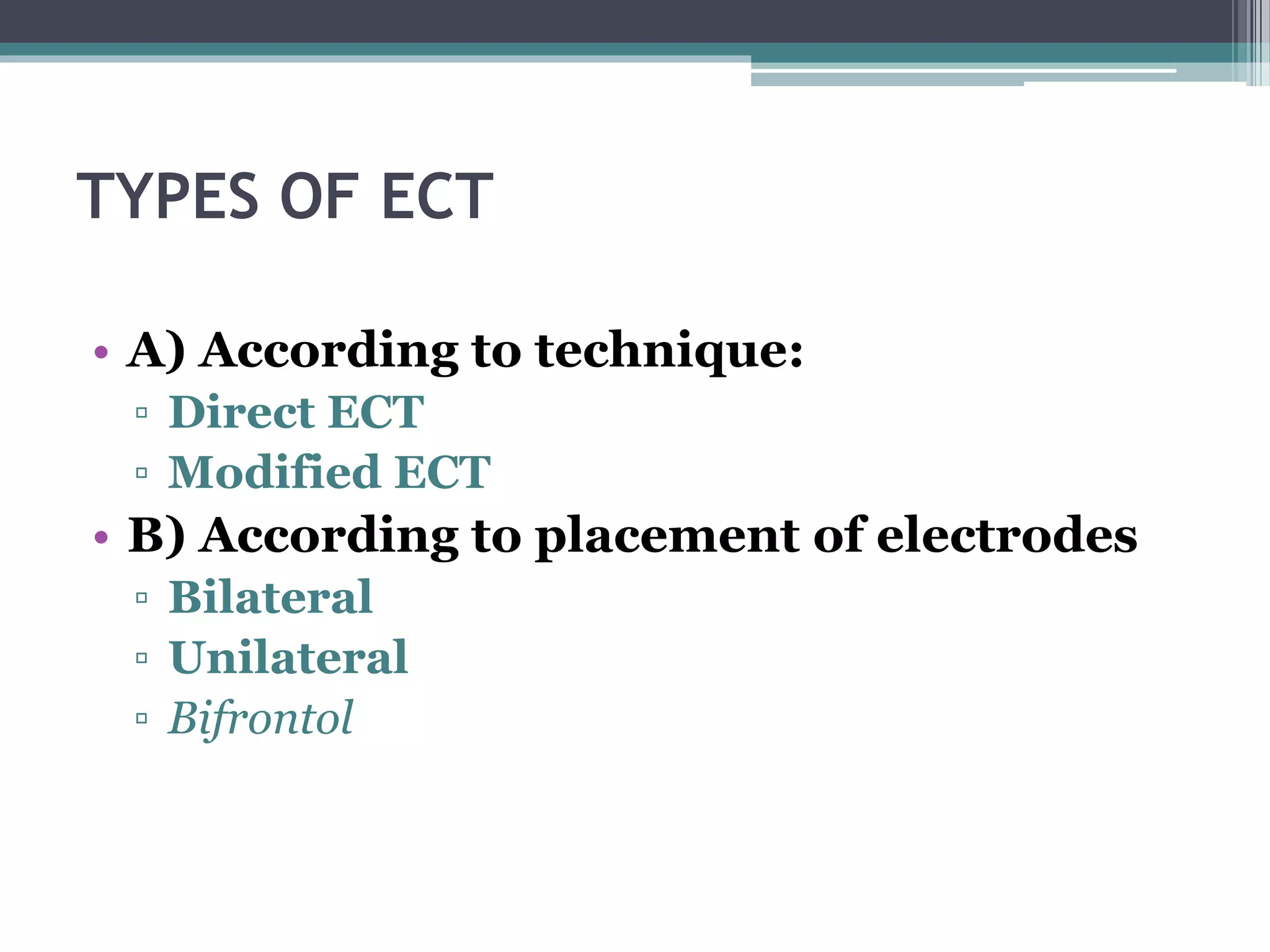 Electroconvulsive therapy | PPTX