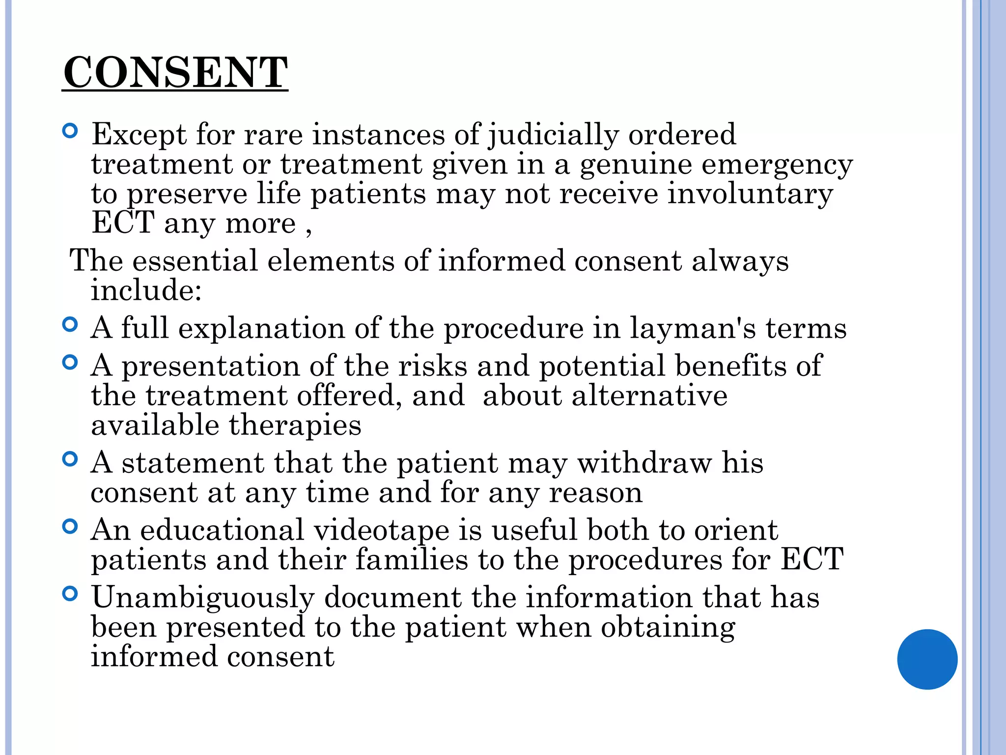 Electro convulsive therapy | PPT