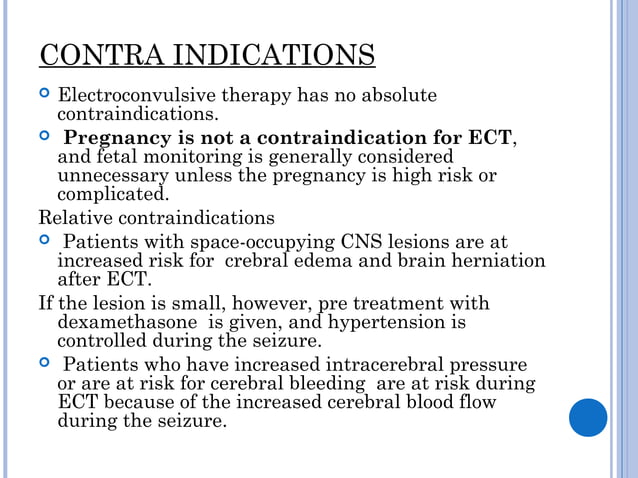 Electro convulsive therapy | PPT