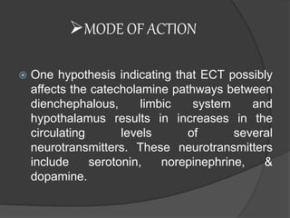 Electro convulsive therapy | PPTX