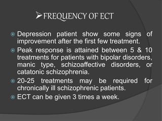 Electro convulsive therapy | PPTX