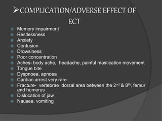 Electro convulsive therapy | PPTX