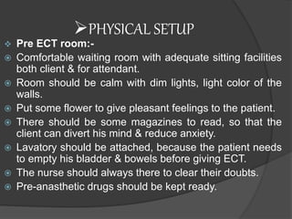 Electro convulsive therapy | PPTX