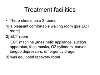 Electroconvulsive therapy.ppt in mental health nursing | PPT