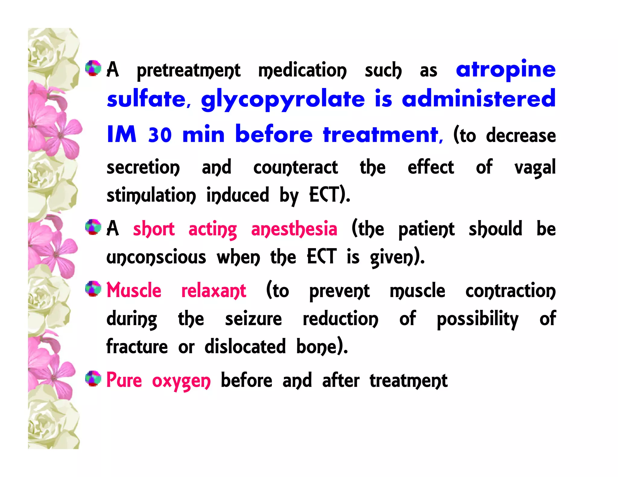 Electro convulsive therapy (ECT) | PDF