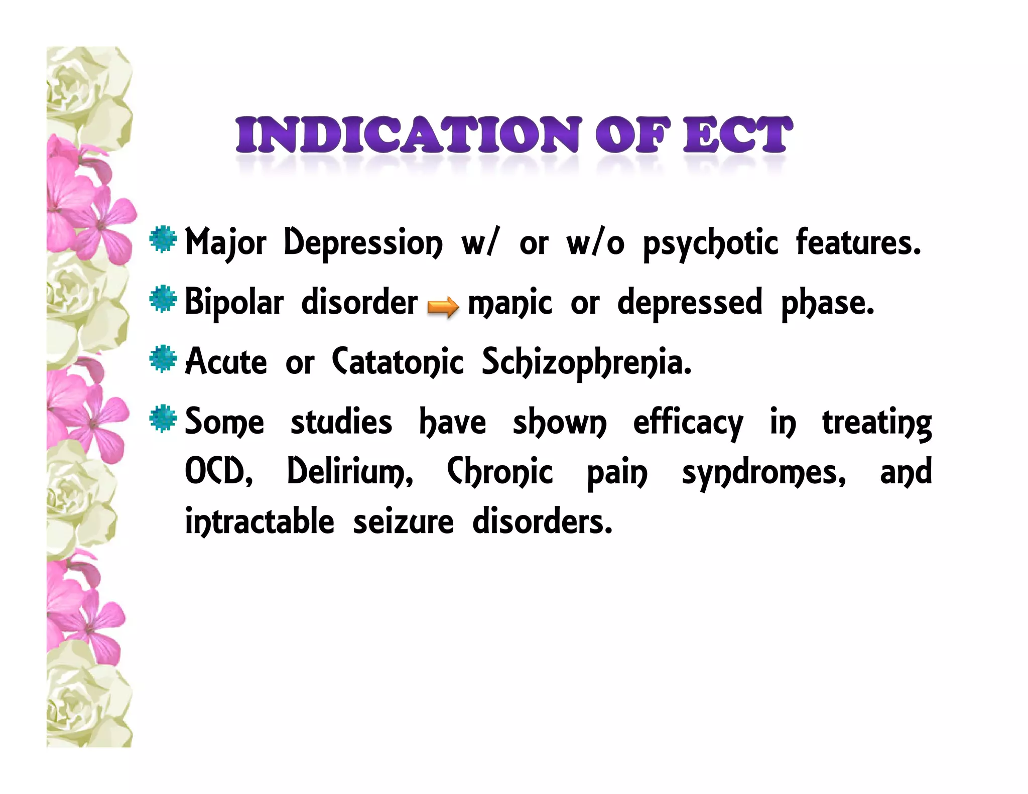 Electro convulsive therapy (ECT) | PDF