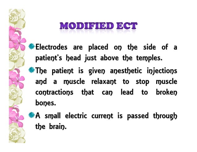 Electro convulsive therapy (ECT) | PDF