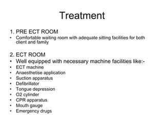 Electroconvulsive therapy ppt | PPT
