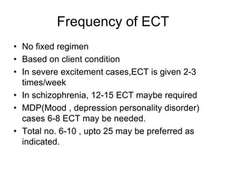 Electroconvulsive therapy ppt | PPT