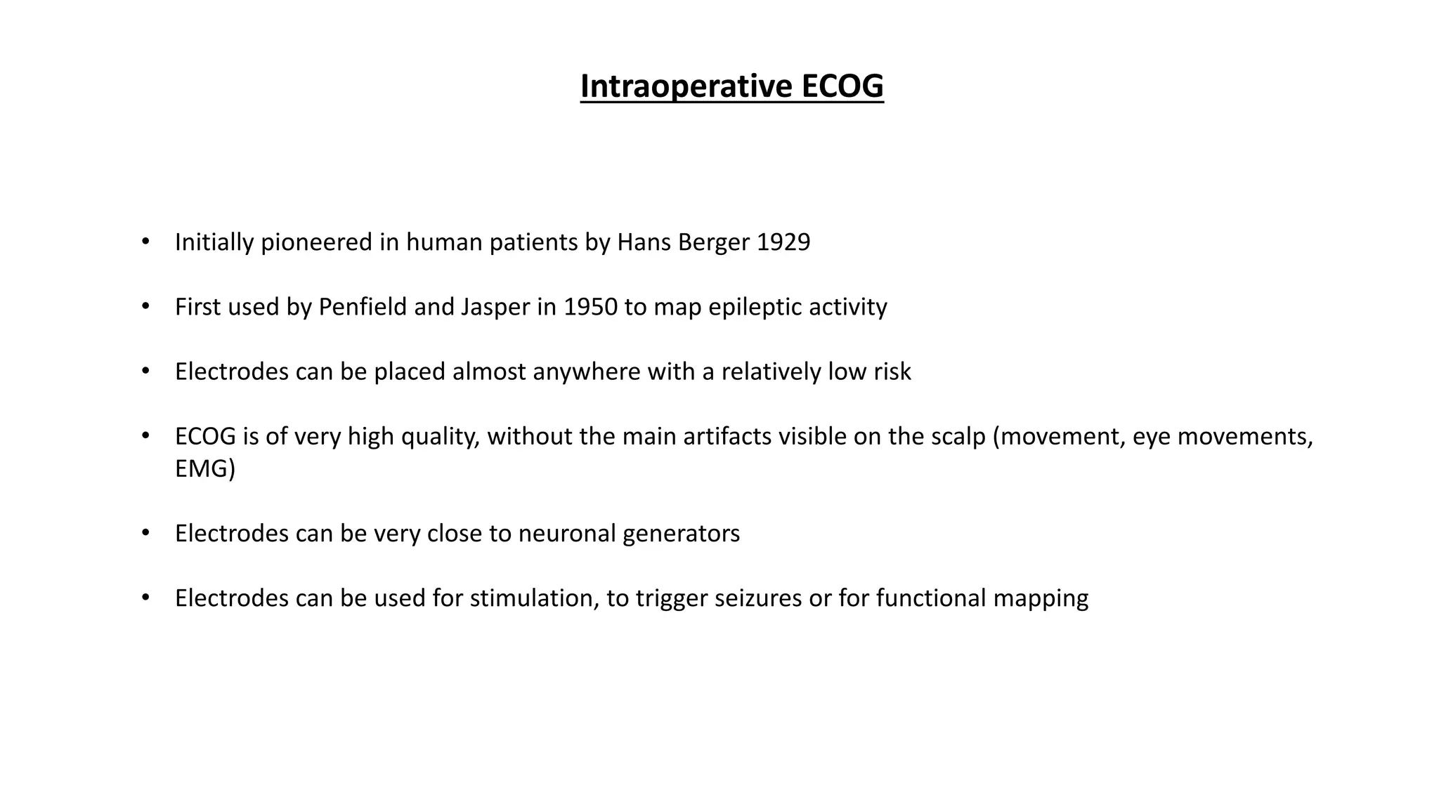 Electrocorticography | PPTX