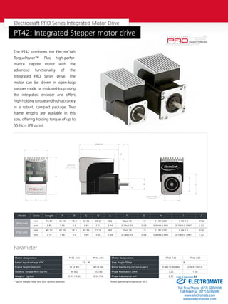 Electrocraft integrated motor_drives_brochure | PDF