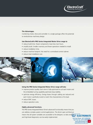Electrocraft integrated motor_drives_brochure | PDF