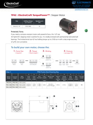 Electrocraft stepper catalog | PDF