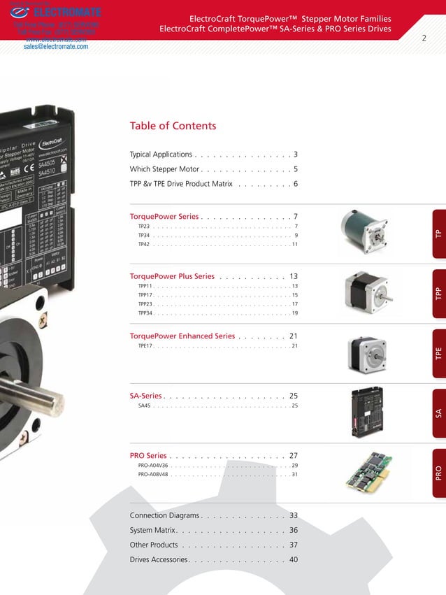 Electrocraft stepper catalog | PDF