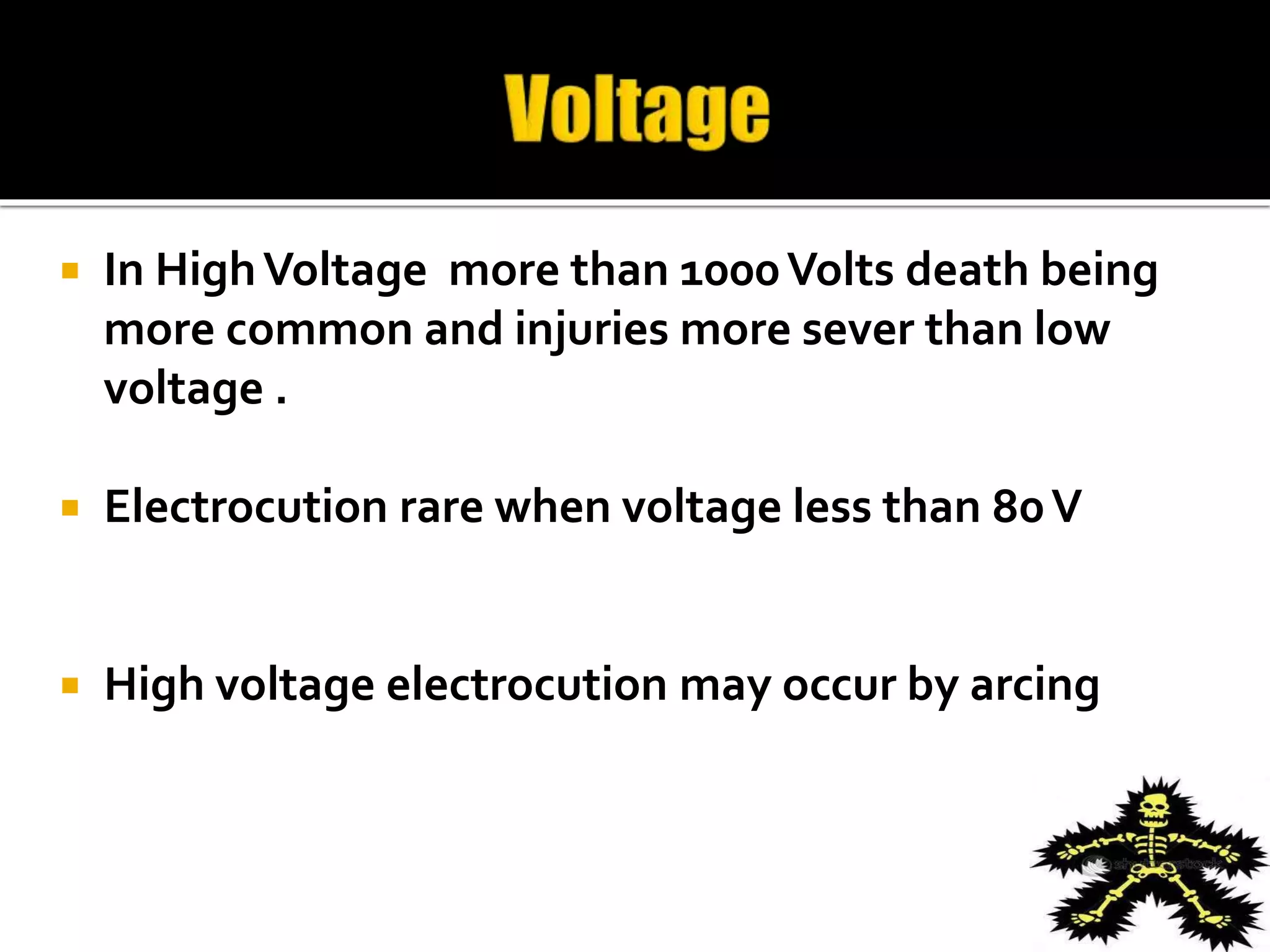 Electrocution | PPTX
