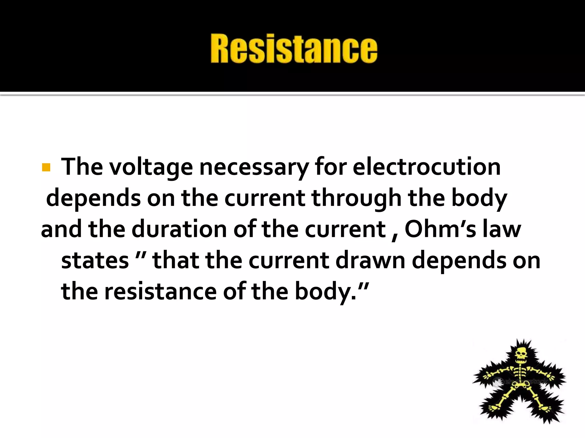 Electrocution | PPTX