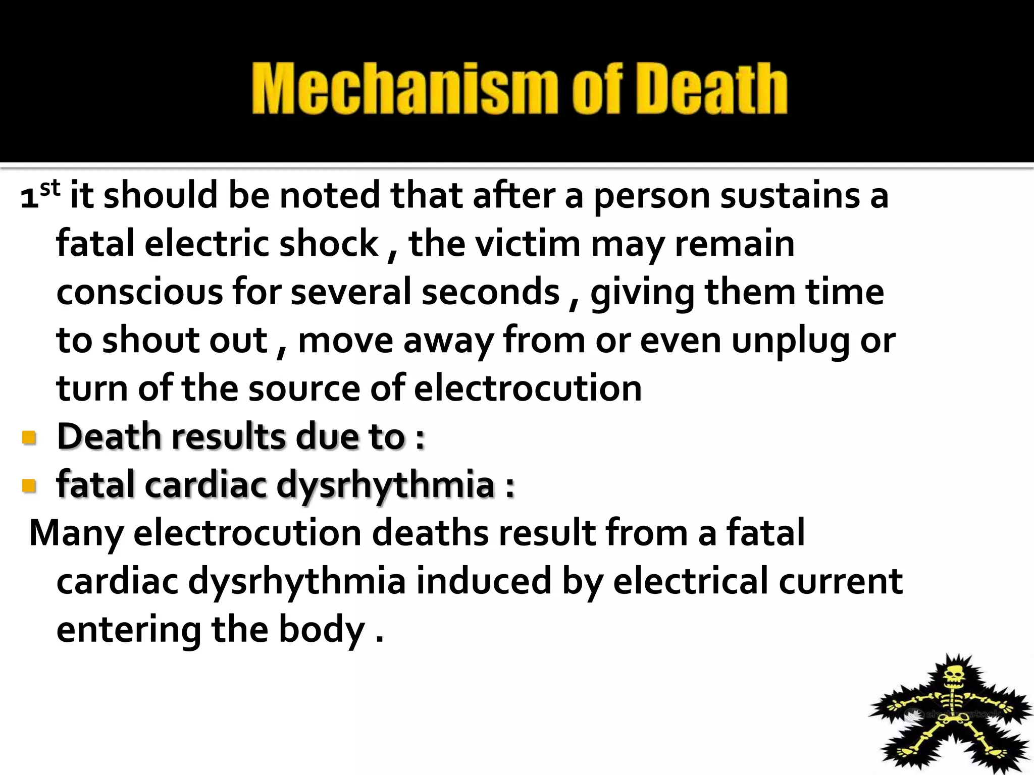 Electrocution | PPTX