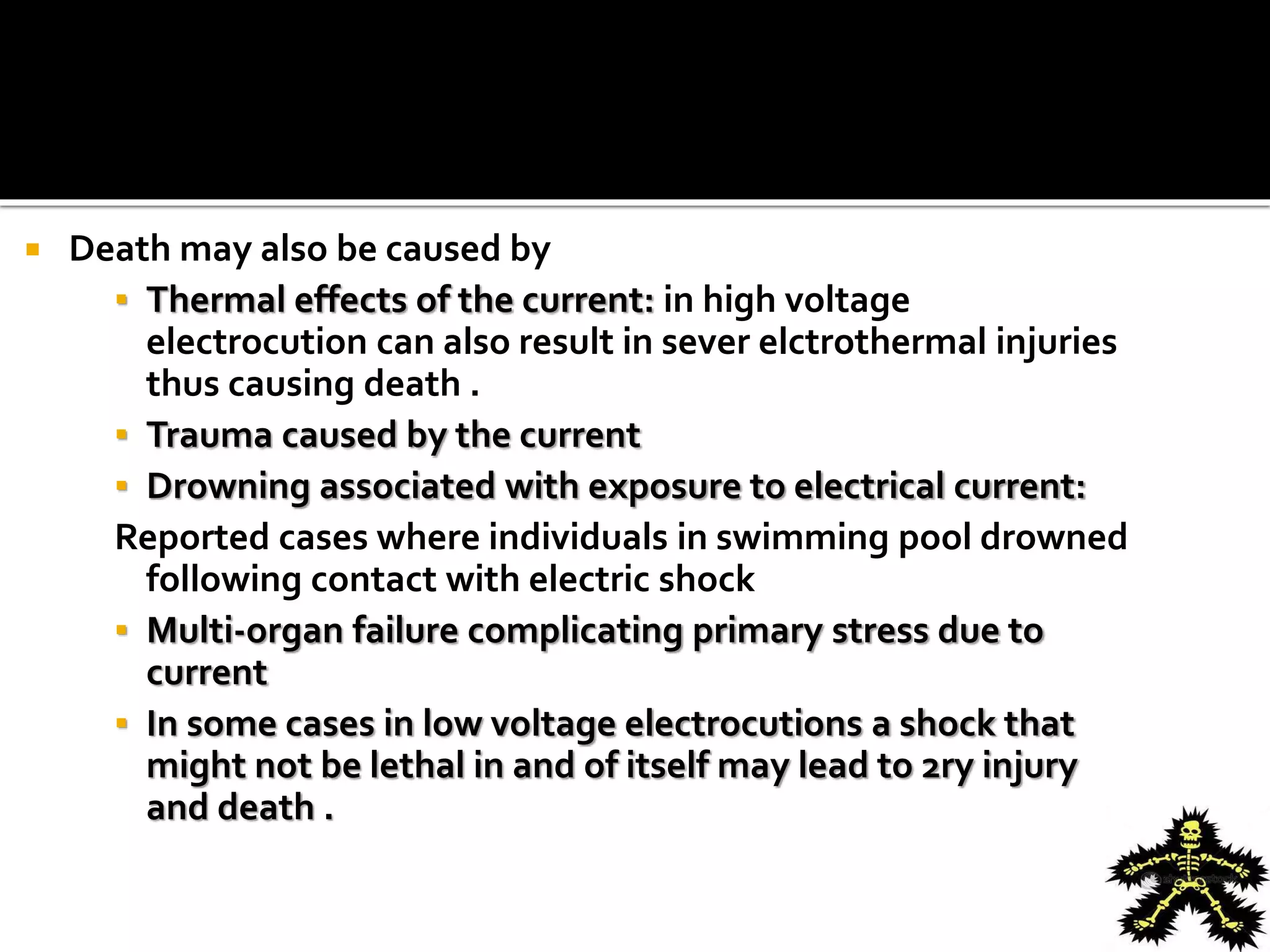 Electrocution | PPTX
