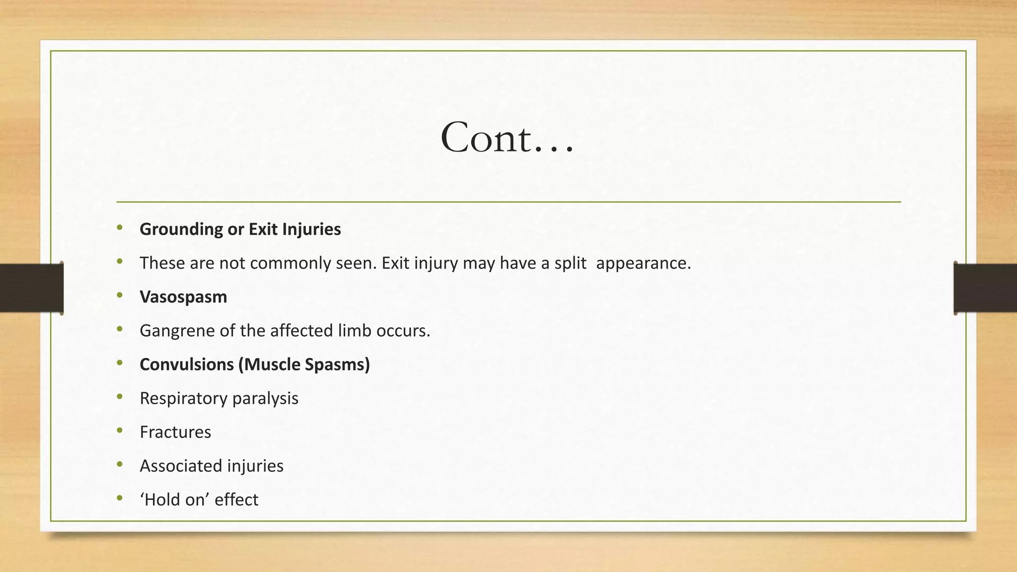 Electrocution | PPTX