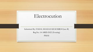 Electrocution | PPTX