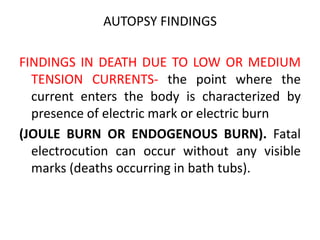 Electrocution | PPTX