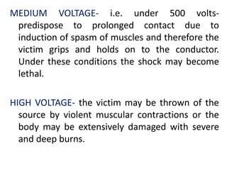 Electrocution | PPTX