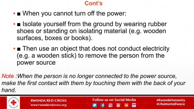ELECTROCUTION in PowerPoint presentation.pptx | First Aid | Injuries