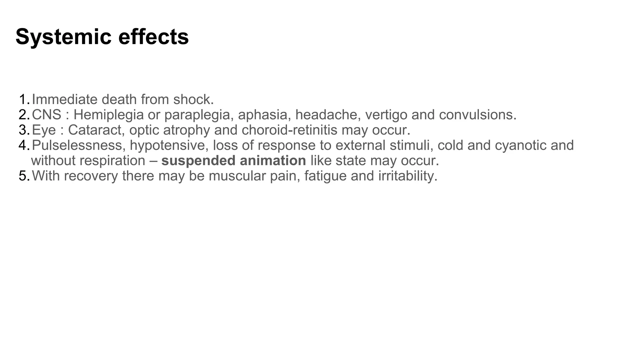 Electrocution (1) | PPTX