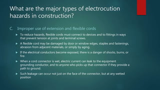 Electrocution hazards 2019 | PPTX