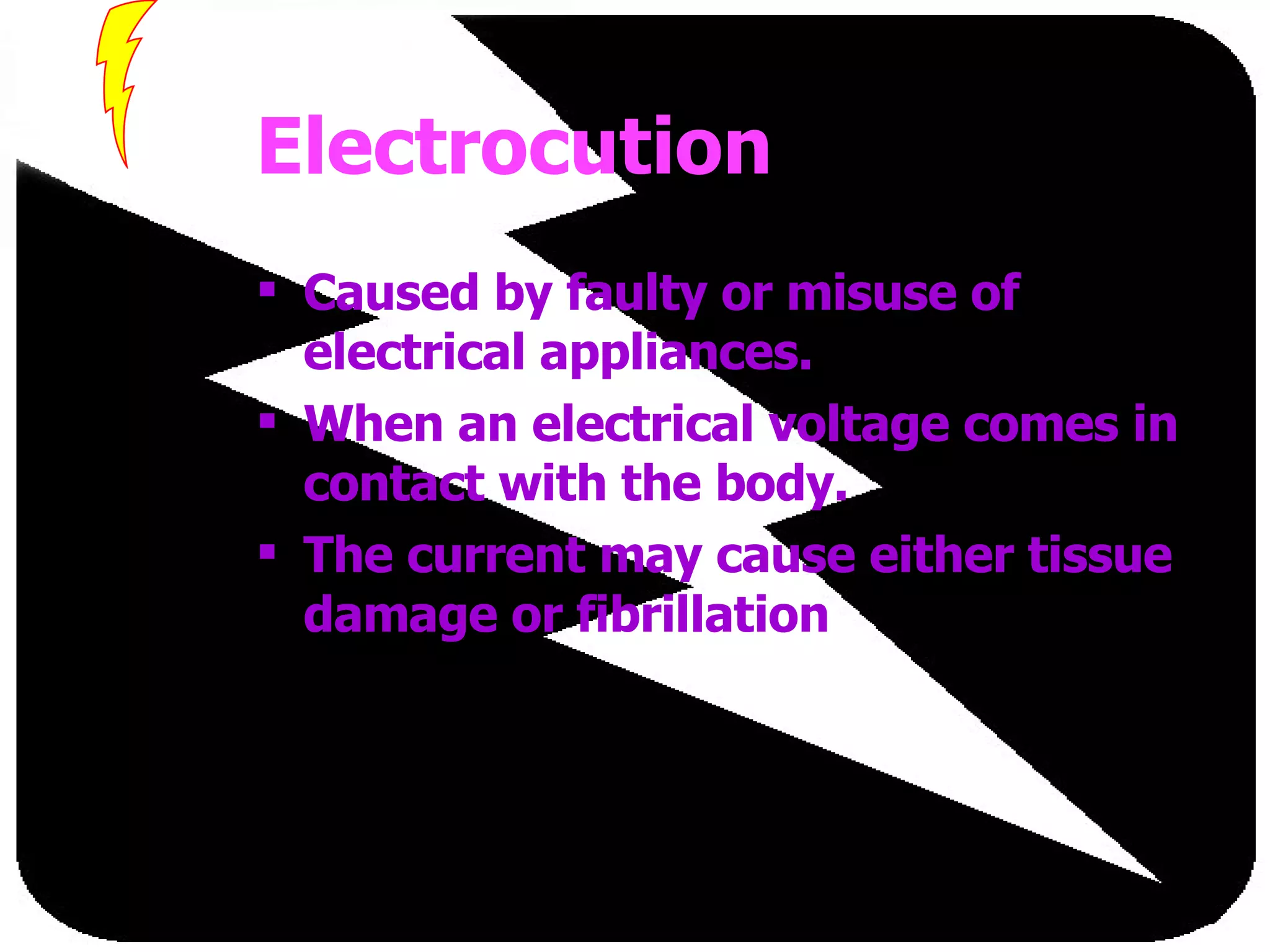 Electrocution_laura | PPT