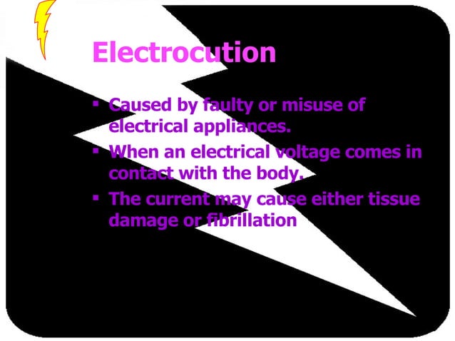 Electrocution_laura | PPT | First Aid | Injuries