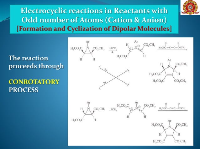 Electrocyclic reactions | PPTX | Chemistry | Science