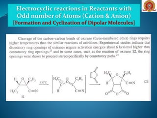 Electrocyclic reactions | PPTX