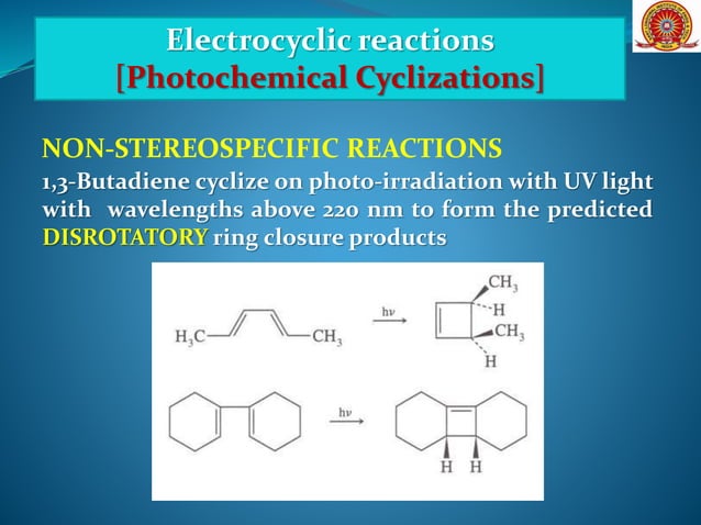 Electrocyclic reactions | PPT