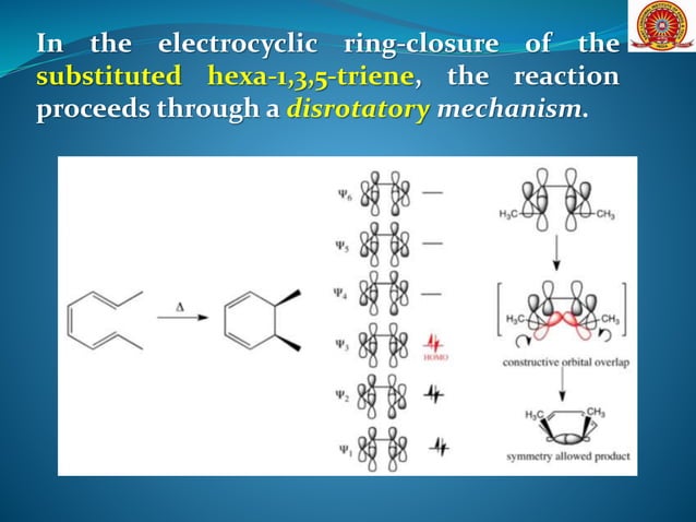 Electrocyclic reactions | PPTX | Chemistry | Science