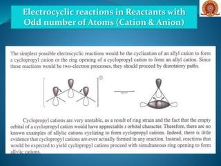 Electrocyclic reactions | PPTX