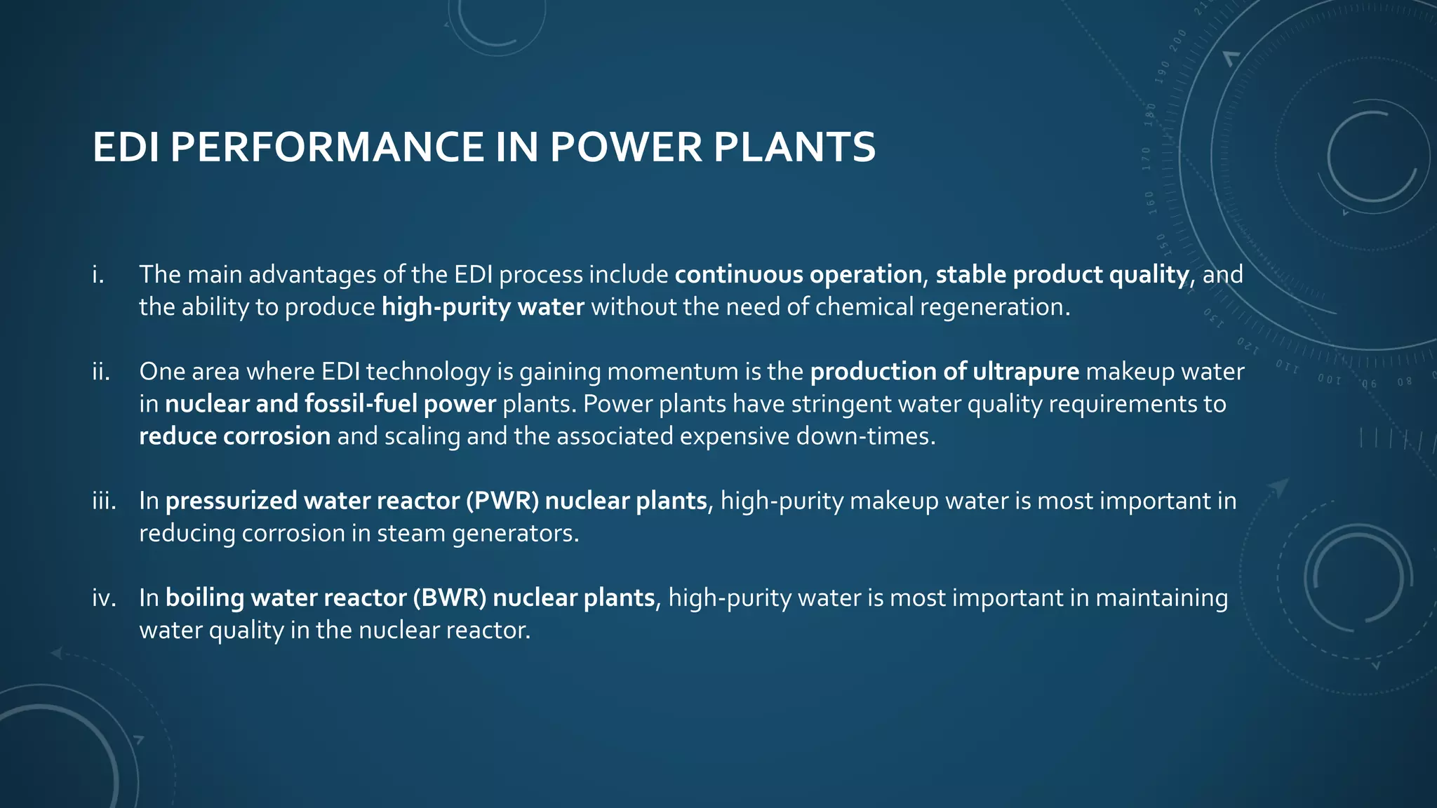 Electrodeionisation (edi) | PDF