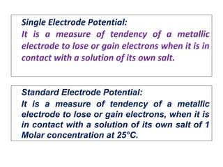 Electrode potential | PPT