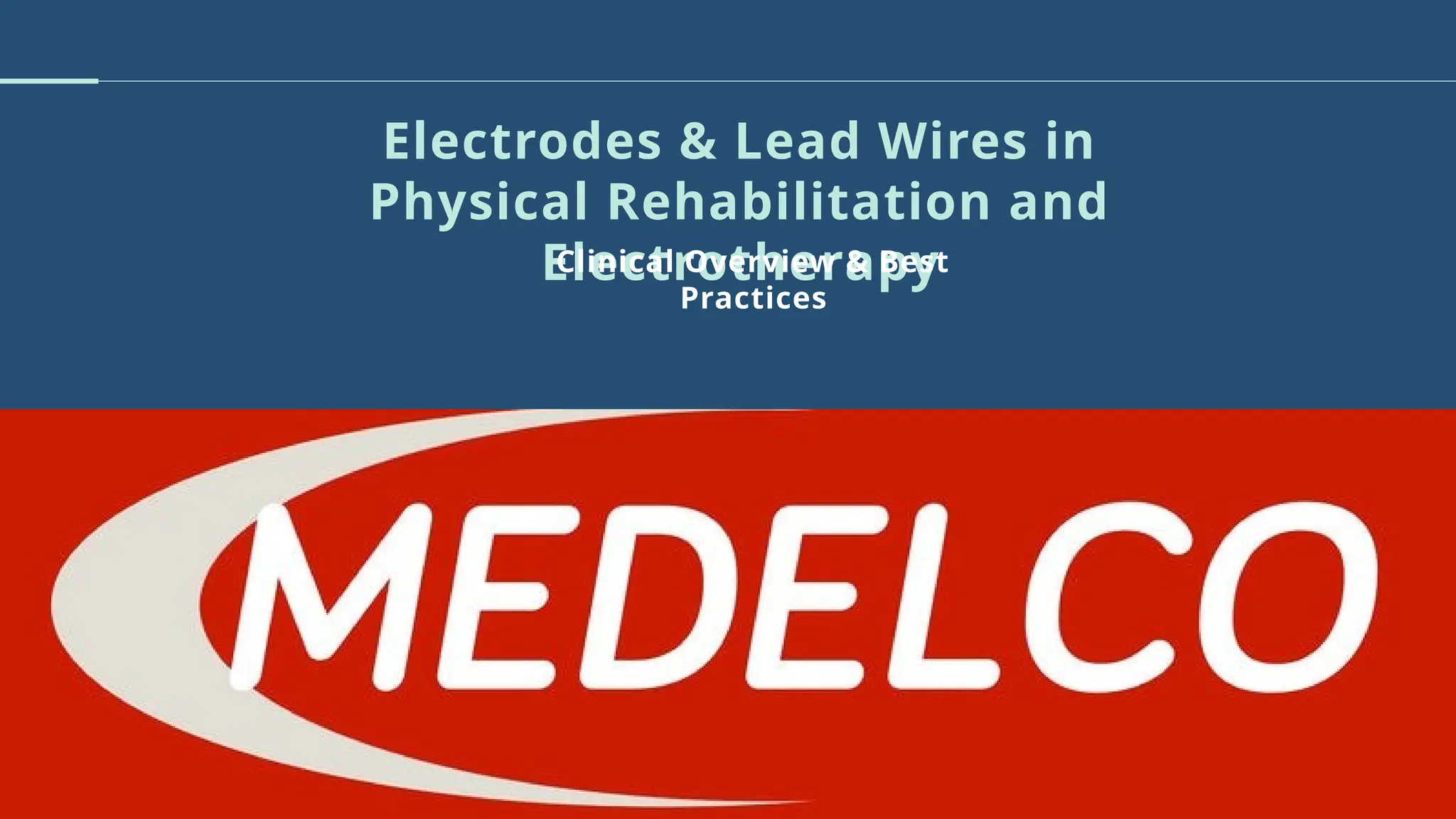 Electrodes & Lead Wires in Physical Rehabilitation and Electrotherapy ...